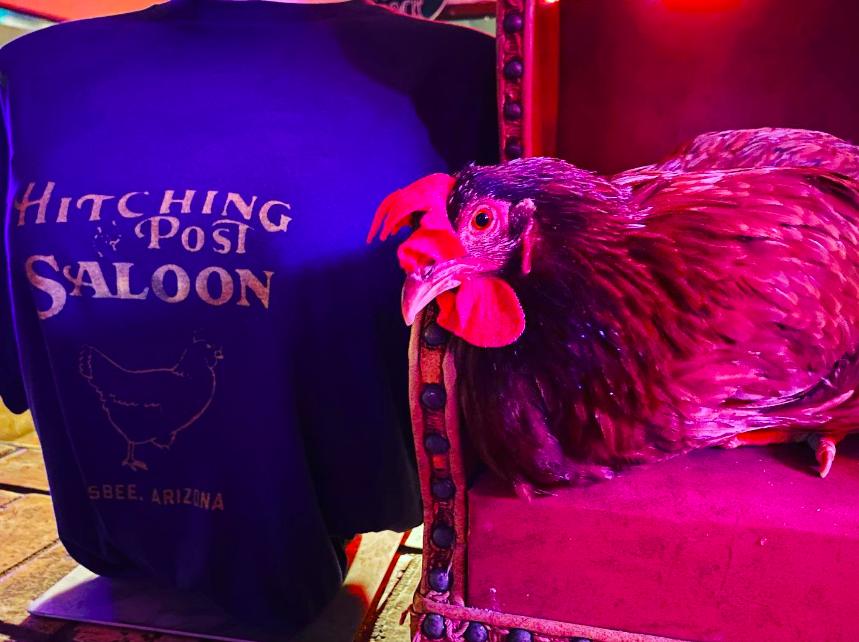 Hitching Post Saloon Bisbee – Locals bar & music venue with patio & fireplace